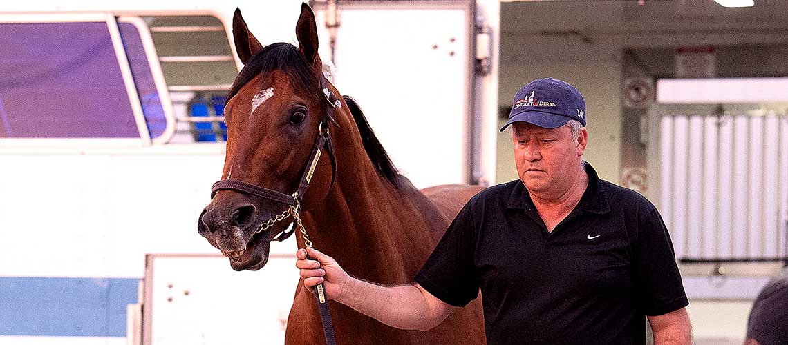 Video: National Treasure First to Arrive for Preakness 148 - Maryland ...