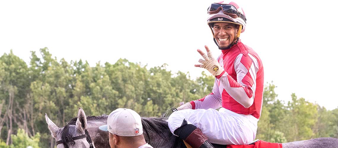 Jockey Jaime Rodriguez Rides Four Winners Sunday at Laurel - Maryland ...