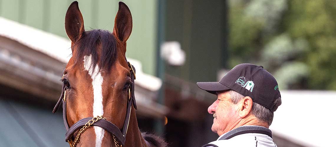 Albarado Introduces Derby Winner Mystik Dan to Pimlico Track - Maryland ...